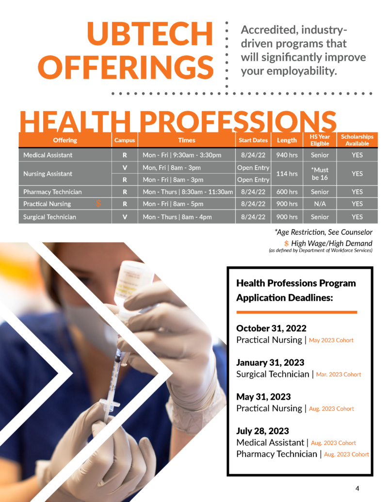 Class/Program Bulletin – UBTech