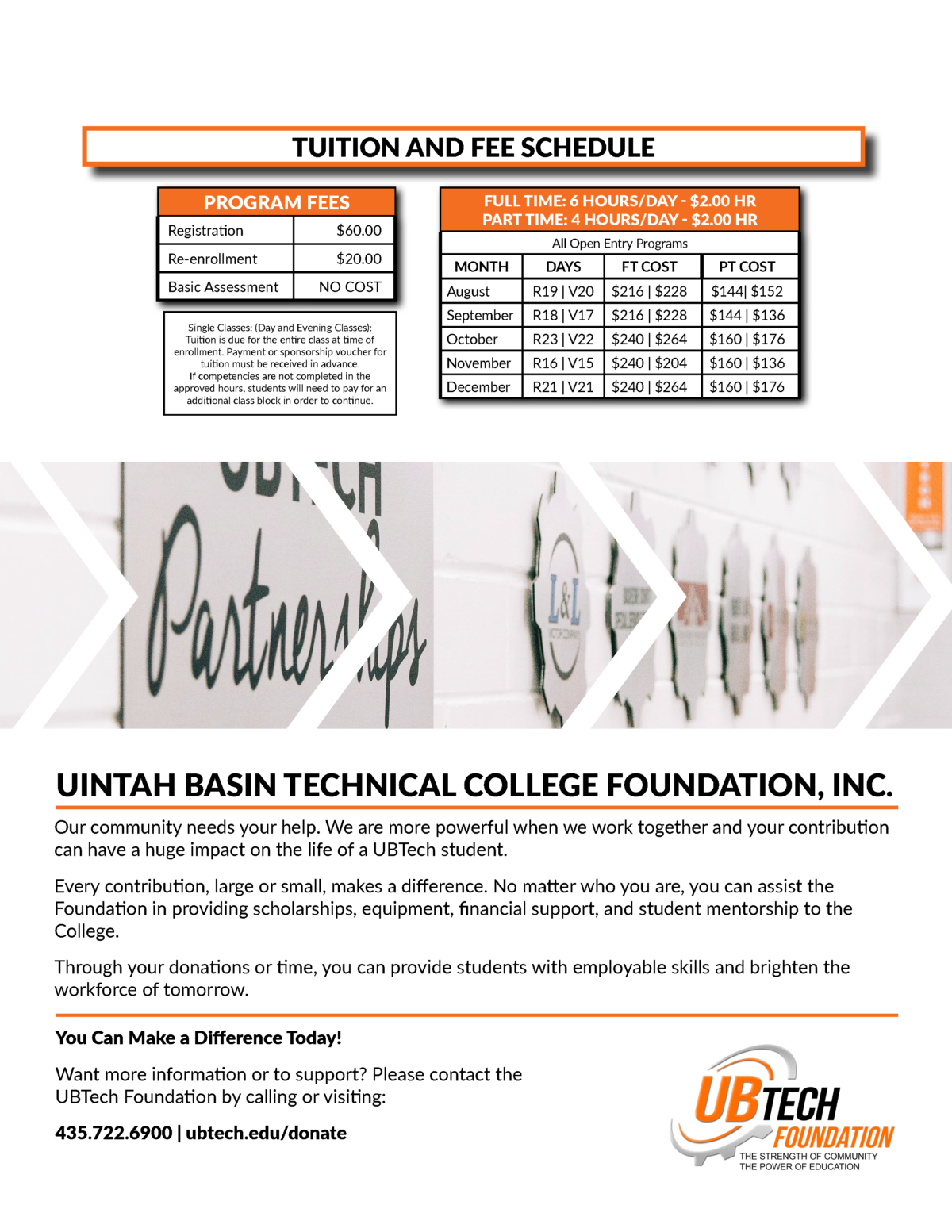 Class/Program Bulletin – UBTech