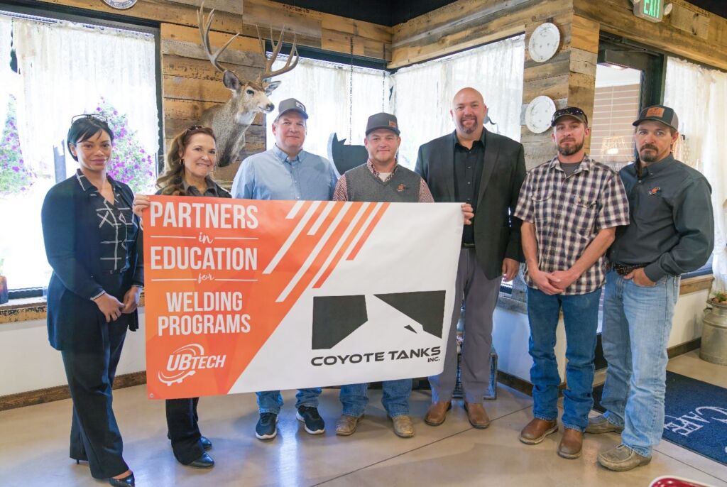 Coyote Tanks and UBTech Create a Partnership to Empower Welding Students and Bolster Workforce ...